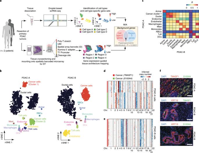 Integrating microarray-based spatial transcriptomics and single-cell ...