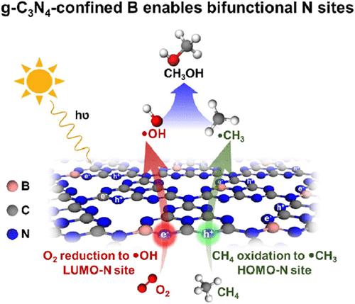 Graphitic C3N4-Confined B Enables Bifunctional Lattice N Atoms for ...