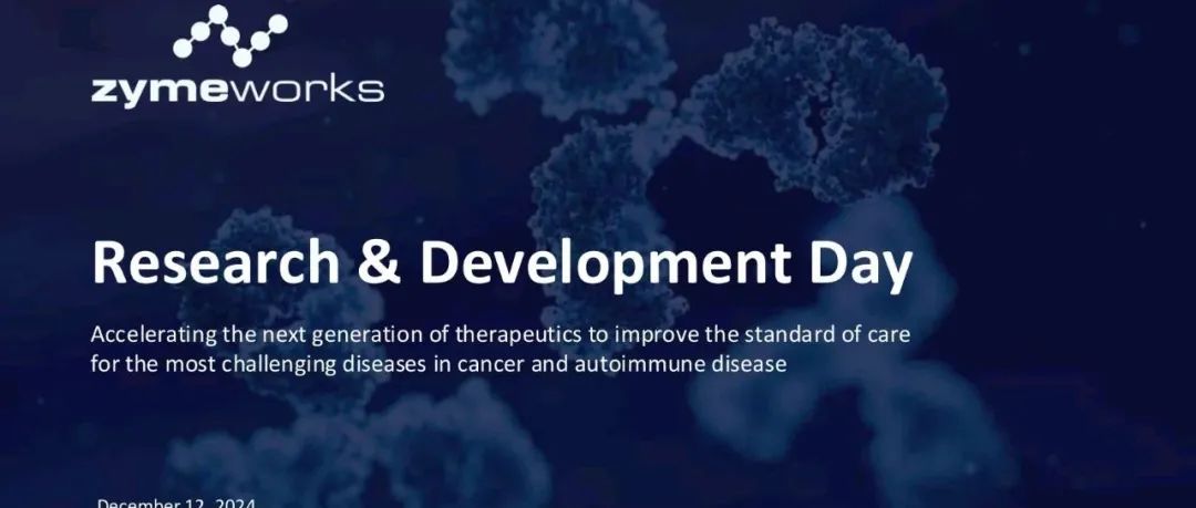 Zymeworks 2024研发日 - Book学术